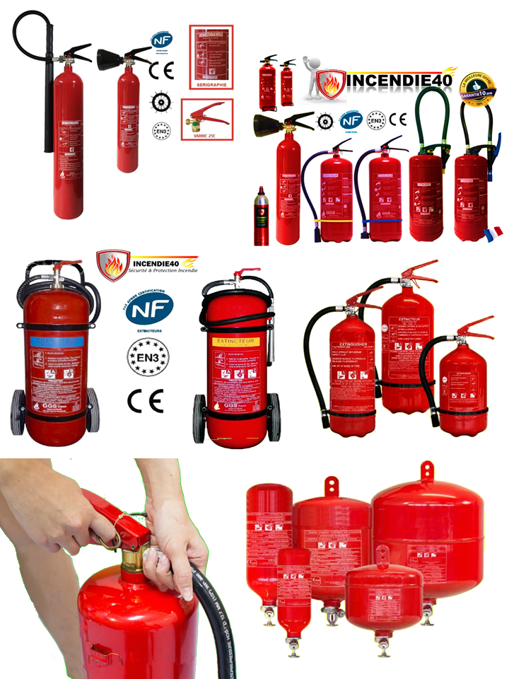 Extincteurs - Incendie 40